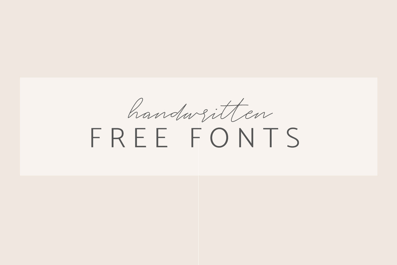 Handwritten free fonts – Angele Kamp