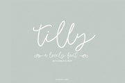 Tilly font – Angele Kamp