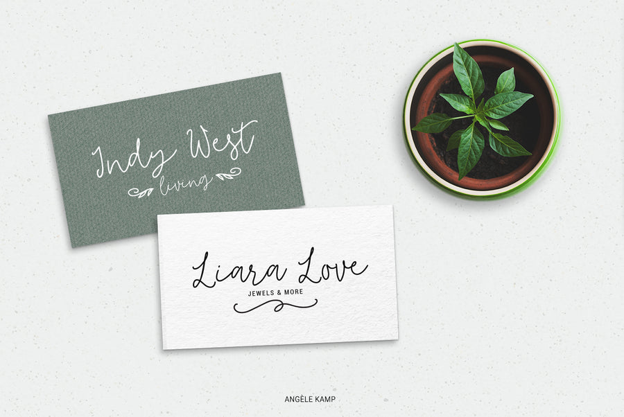 Tilly font – Angele Kamp